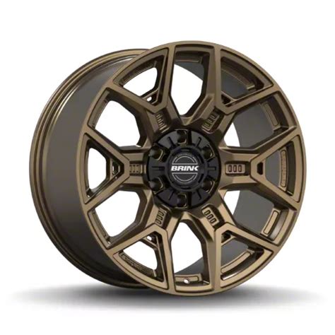 Brink Wheels Tahoe Insurgent Royal Bronze 6 Lug Wheel 20x9 18mm