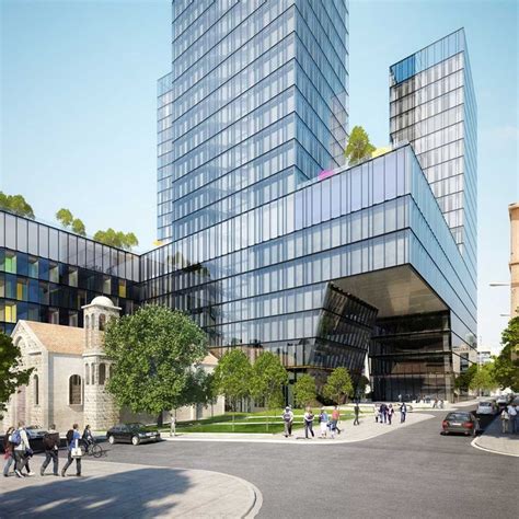 Render Y Arquitectura 3d Render 3d Exterior De Edificio De Uso Mixto