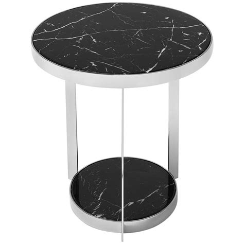 Amy Black Side Table For Sale At 1stdibs Black Side Tables