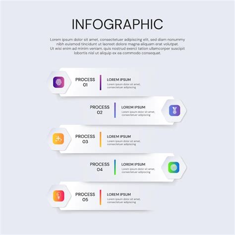 Premium Vector Vector Infographic Label Design With Icons Business