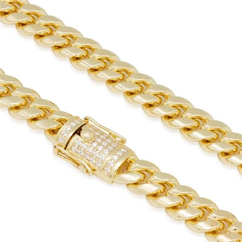 10mm Miami Cuban Link Chain Kngbe