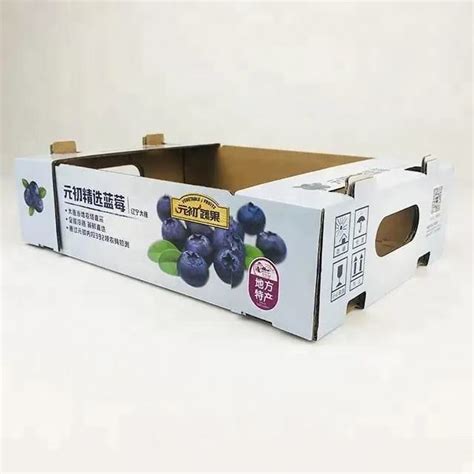 Wholesale Customised Corrugated Cardboard Fruit And Vegetable Shipping