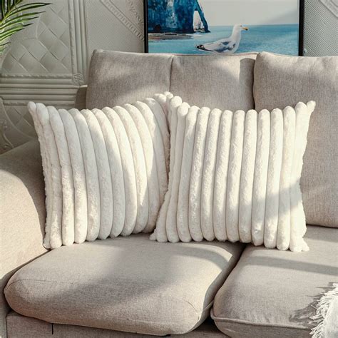 Coussin Et Housse De Coussin Lot De 2 Housses De Coussin Décoratives En