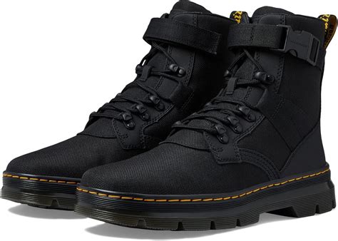 Brandclub Dr Martens Unibs Tech Ii Combat Boot Black Extra Tough Poly And Black Ajax