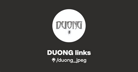 Duong Links Tiktok Linktree
