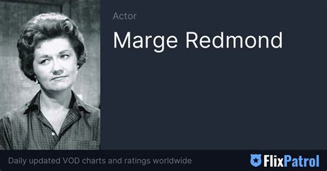 Marge Redmond Movies And Tv Shows 60 Photos Moonagedaydream Film
