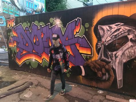Me At The Mf Doom Graffiti In Toronto With Operation Doomsday R Mfdoom