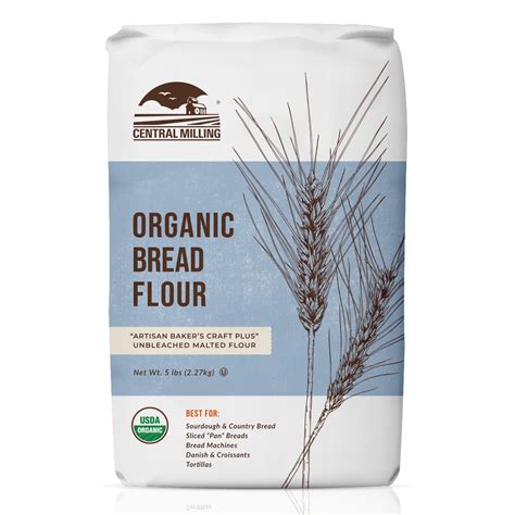 Malted Artisan Bread Flour Organic Artisan Bakers Craft Plus
