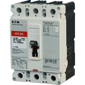 New Cutler Hammer Eaton Hfd3150 Circuit Breaker 3 Poles 150a 600v 65k