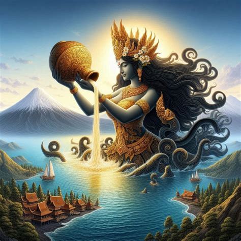 Goddess Danu And The Blessing Of The Golden Jug The Origins Of Lake