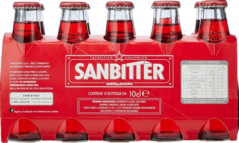 San Pellegrino Sanbitter Red 10x10cl Buy Now With Express