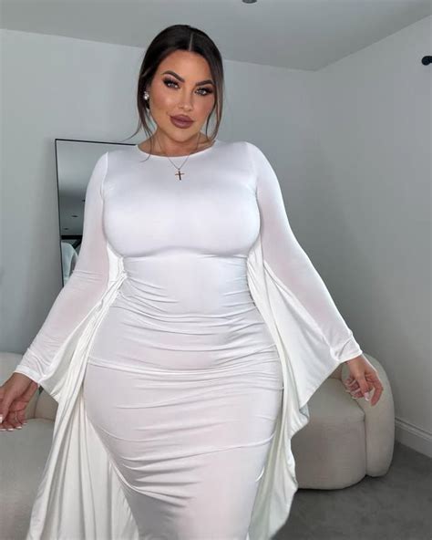 White Dress Plus Size Classy White Satin Dress Curvy Curve White Dress Ladies