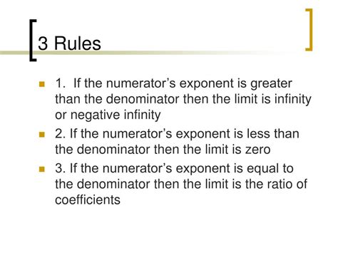 Ppt 35 Limits At Infinity Powerpoint Presentation Free Download Id3148163