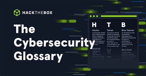 Cybersecurity Glossary Expand Your Hacking Vocabulary