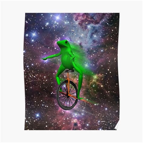 Dat Boi Meme Shirt Poster By Flashman Redbubble