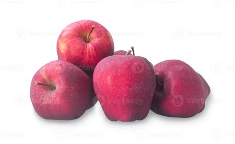 Fresh Big Red Apple Fruits In Stack Heap Or Pile Isolated On White Background 16706739 Stock