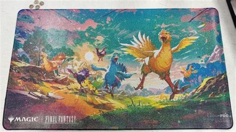 Final Fantasy Chocobo Holofoil Playmat Official Ultra Pro Rare Magic