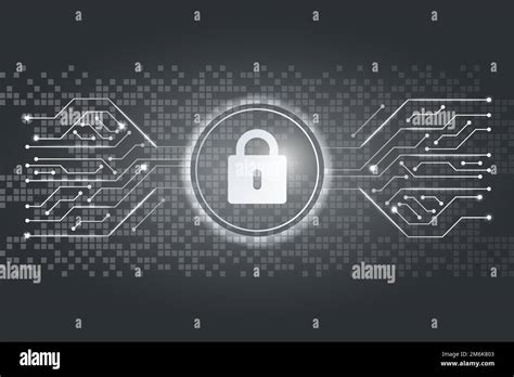 white padlock icon computer security system vector stock vector image and art alamy