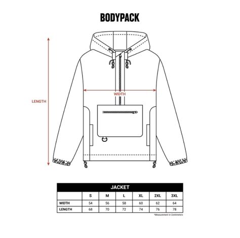 Jacket Jaket Cagoule Anorak Bodypack Eiger Company Fesyen Pria Pakaian Baju Luaran Di