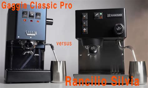 Rancilio Silvia Vs Gaggia Classic Pro A Classic Review Comparison