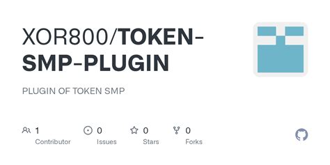 Token Smp Pluginxtokensmpjar At Main · Xor800token Smp Plugin · Github