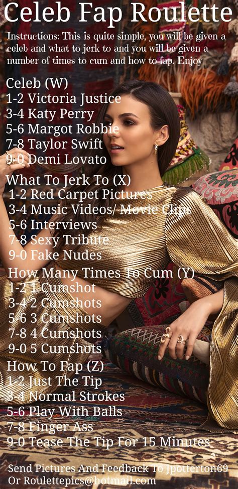 Celeb Fap Roulette Fap Roulette