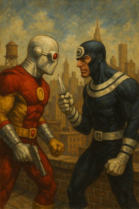 Deadshot Meets Bullseye By Plexposters On Deviantart