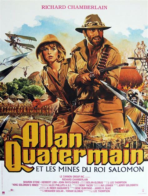 King Solomons Mines 1985 Richard Chamberlain Sharon Stone French