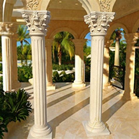 Interior Decoration Roman Corinthian Marble Columns Youfine