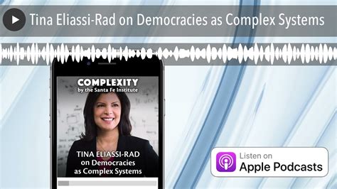 Tina Eliassi Rad On Democracies As Complex Systems Youtube
