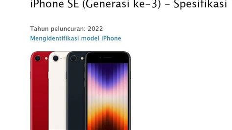 Rekomendasi Hp Iphone Edisi Akhir Tahun 2023 Iphone Se Generasi 3 Jadi Incaran Para Pemula