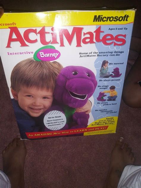 Barney Interactive Doll Microsoft 2855770075