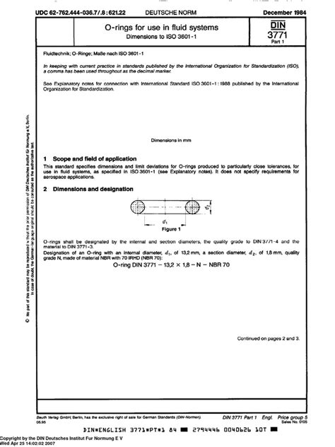 Din 3771 1 Oring Pdf