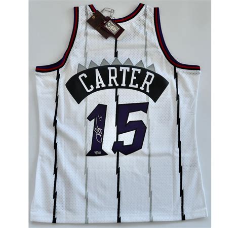 Fanatics Authentic Autographed Vince Carter Toronto Raptors Vintage