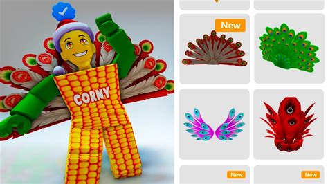 Wow Get This New Free Peacock Item In Roblox Now Youtube