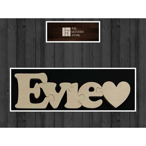 Name Puzzles The Wooden Store