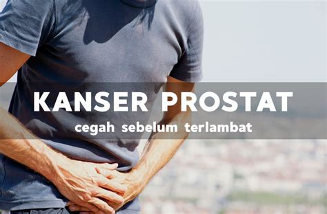 Kanser Prostat Bukan Boleh Diambil Mudah