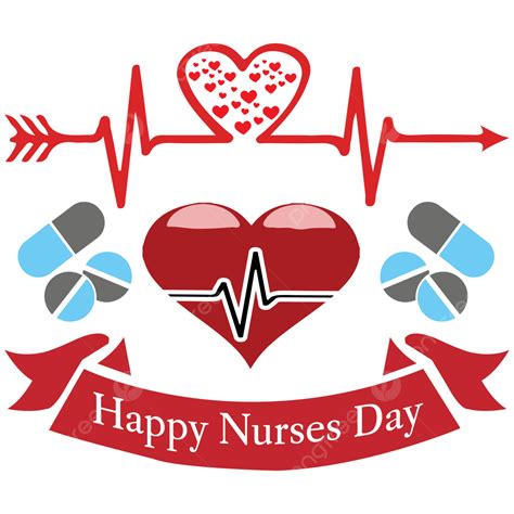 Happy Nurses Day Help Holiday Hospital Png And Vector With