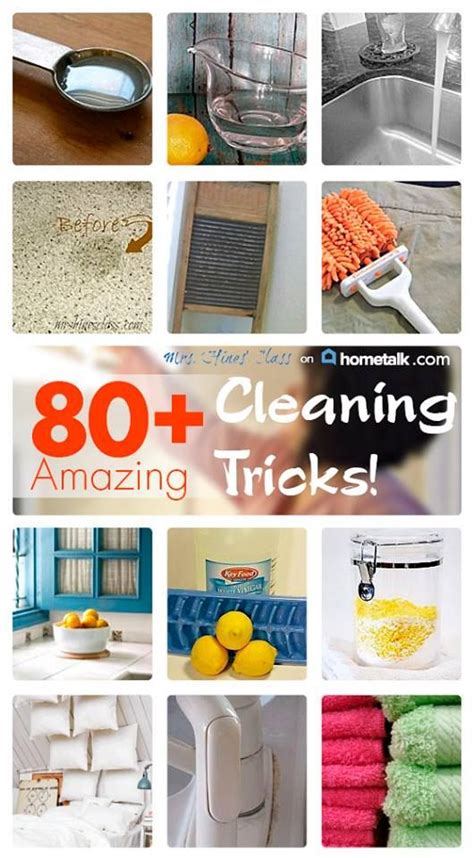 80 Amazing Cleaning Tricks Mrs Hines Class Cleaning Hacks House