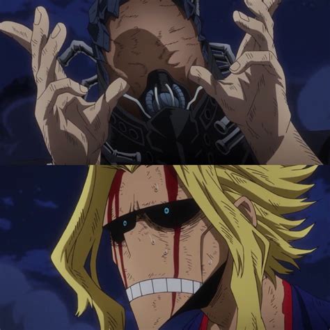 All For One Vs All Might Boku No Hero Academia Escena