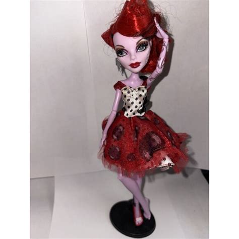 Mattel Toys Monster High Dot Dead Gorgeous Operetta Daughter Phantom Of The Opera Coffin