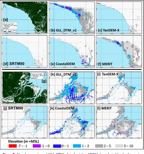 Figure From New Icesat Satellite Lidar Data Allow First Global Lowland Dtm Suitable For