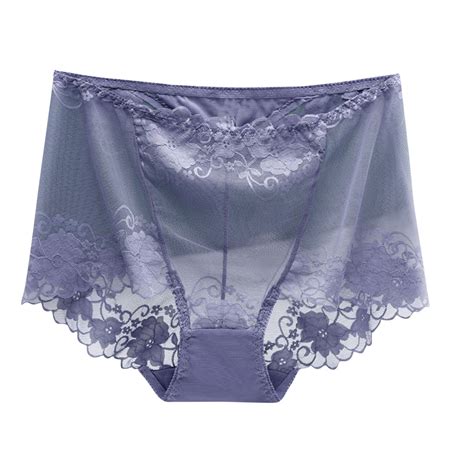 Aofany Lace Panties Underwear For Women Plus Size Cheeky Panties Sexy
