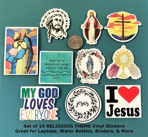 Bible Verse Laptop Stickers
