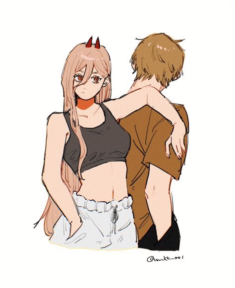 Denji X Power Ideas Chainsaw Anime Anime Art