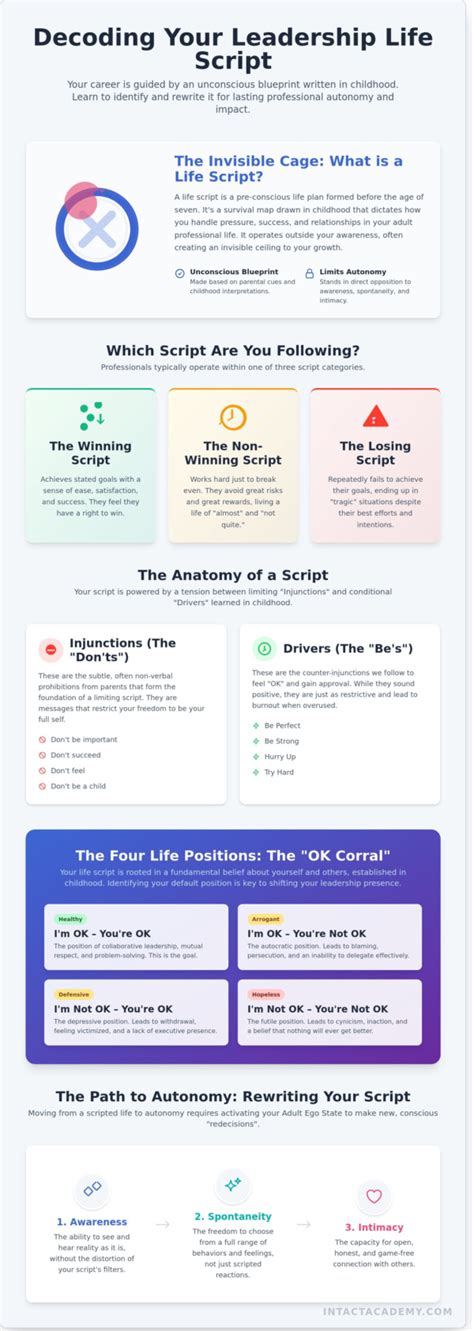 Transactional Analysis Life Scripts Uncovering The Unconscious