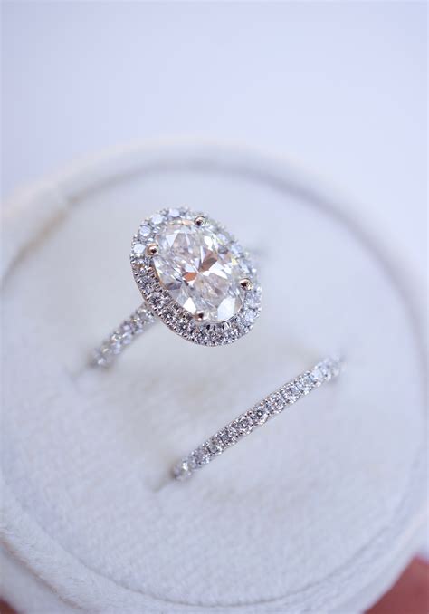 Wedding Band For Oval Halo Engagement Ring At Winston Blanton Blog