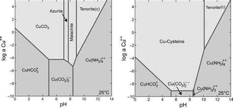 Solubility Diagrams Of Cu²⁺ Versus Ph At 25 °c For Left Download
