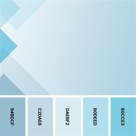 Light Blue Color Palette Light Blue Color Palette Ideas