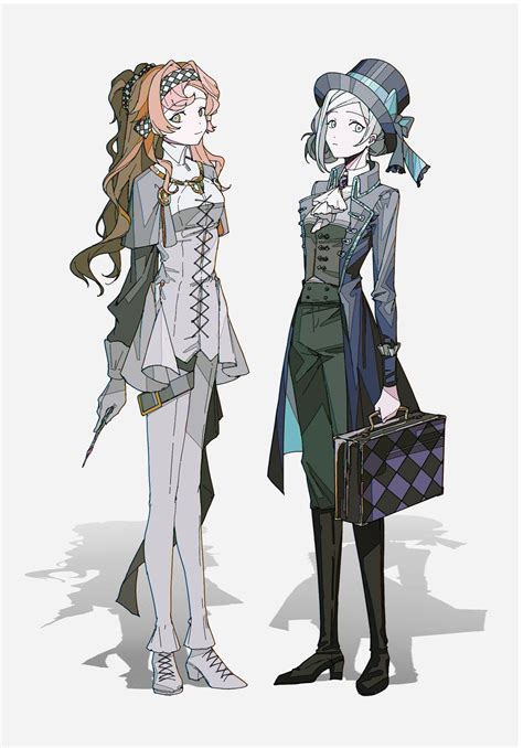 Vertin And Sonetto Reverse1999 Drawn By Zhizhizi Danbooru